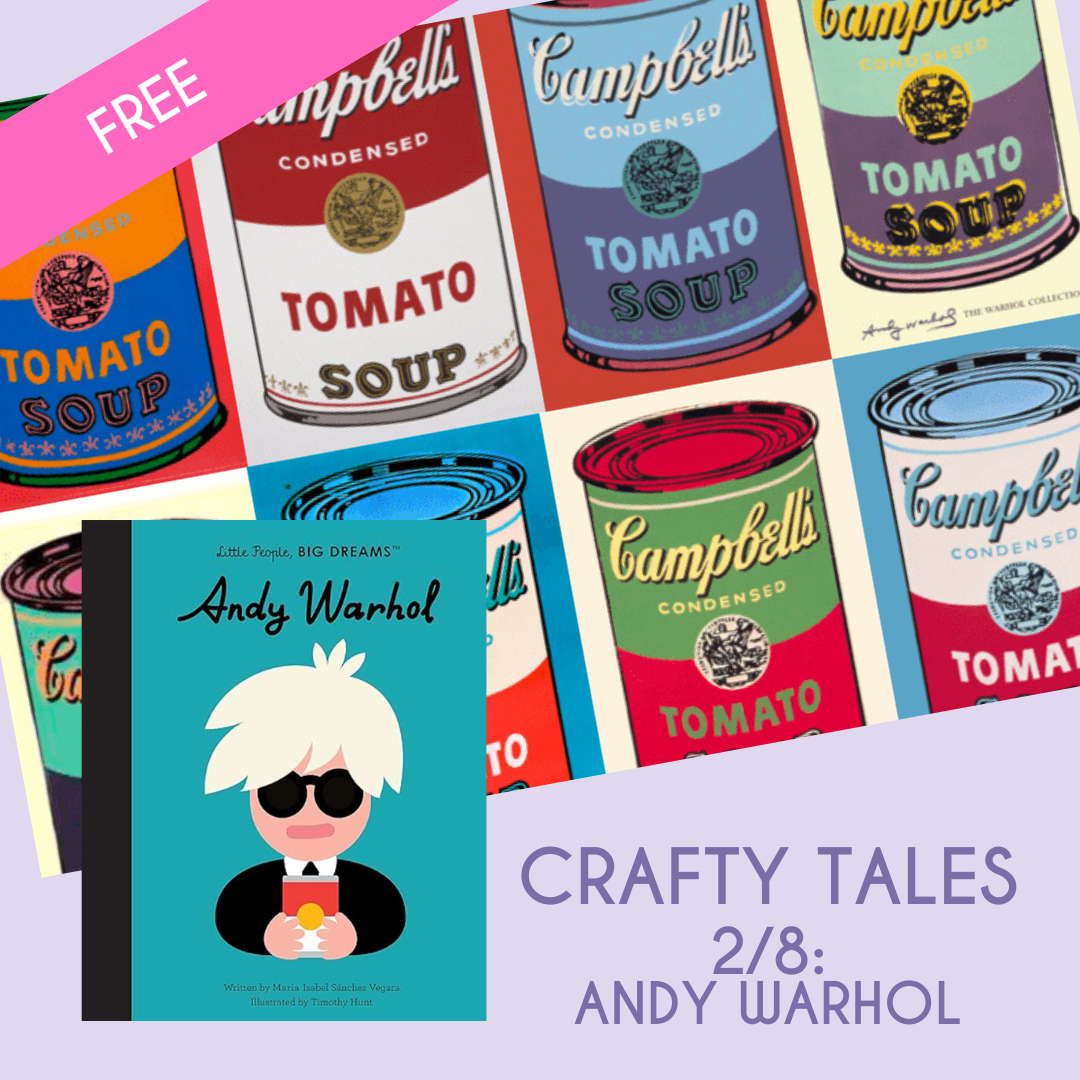 Crafty Tales: Andy Warhol | Merry Pin
