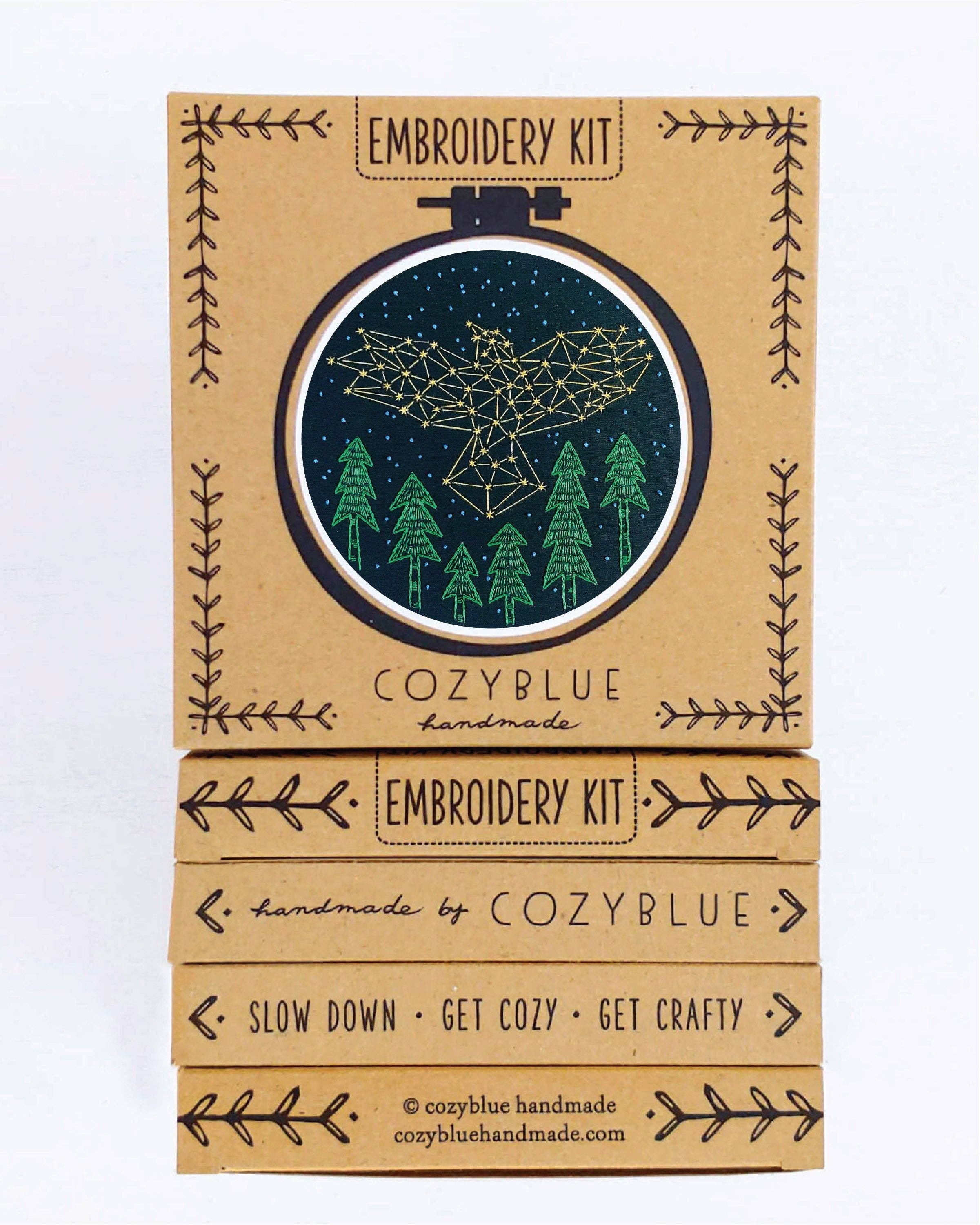 The Crow Embroidery Kit | Merry Pin